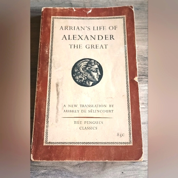Other | Vtg Arrians Life Of Alexander The Great Book 1958 Antique ...